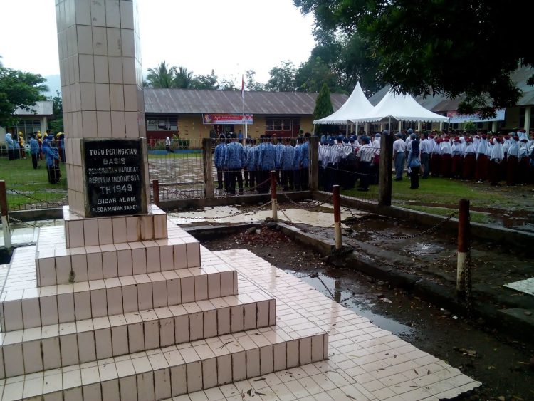 SMAN 2 Solok Selatan Menjaga Sejarah PDRI di Bidar Alam