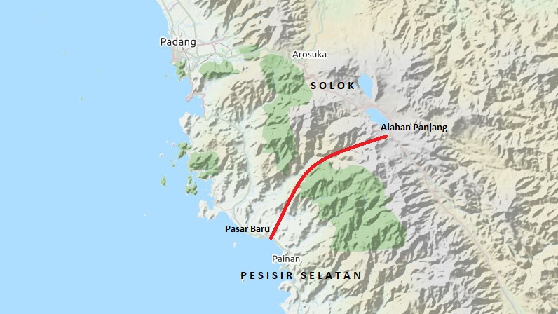 Jalan Tembus Pesisir Selatan-Solok Ditargetkan Selesai 2021
