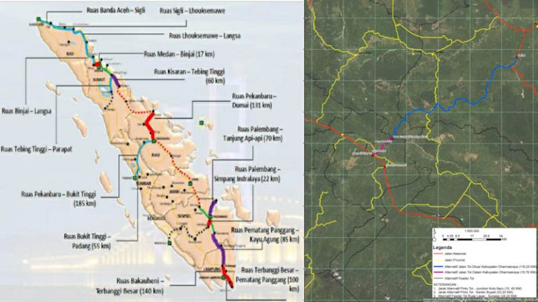 Beda Jalur Dharmasraya-Rengat yang Diusulkan Jadi Tol dengan Padang ...