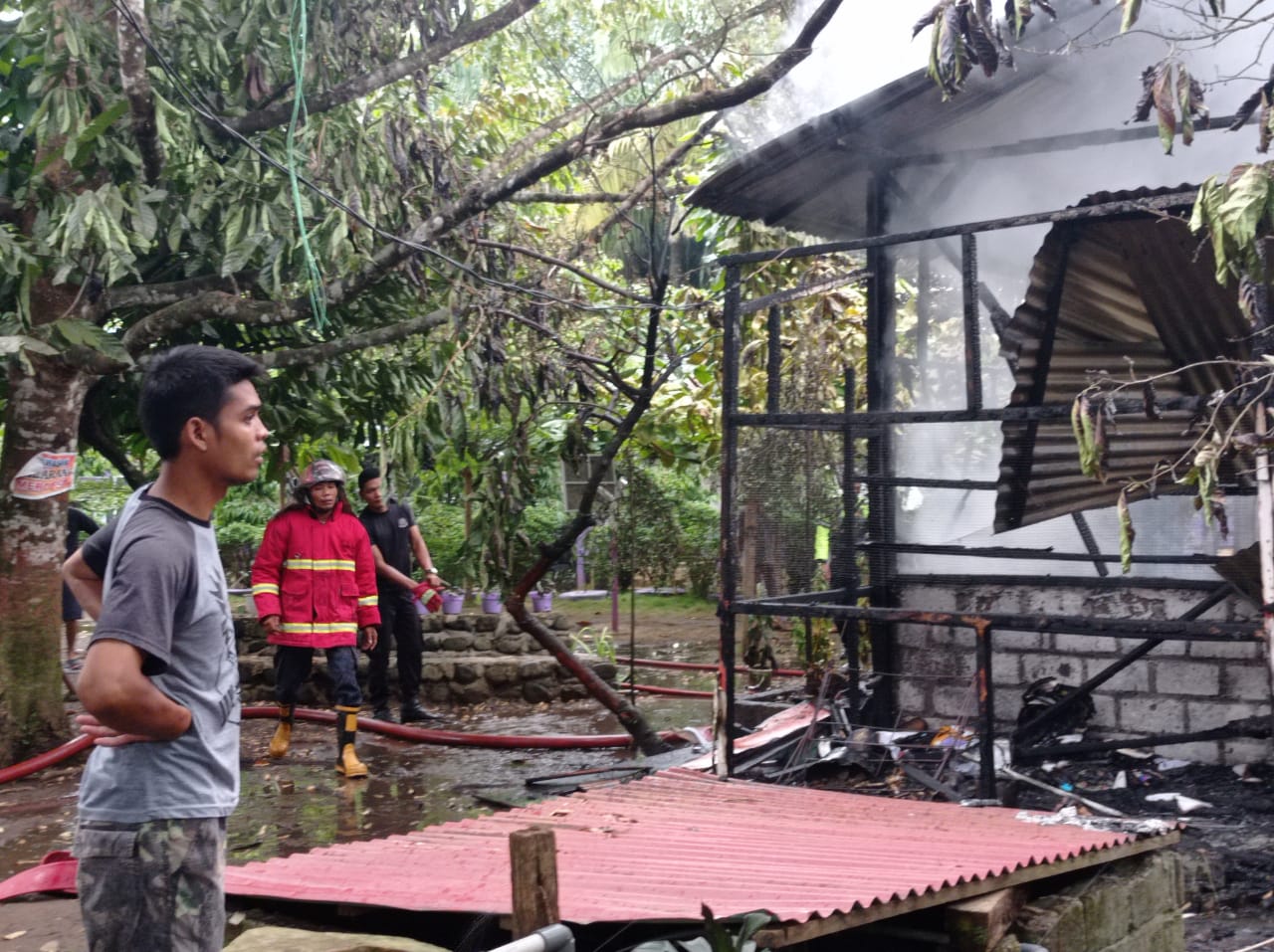 Kebakaran Hanguskan Bangunan TK di Pasaman Barat