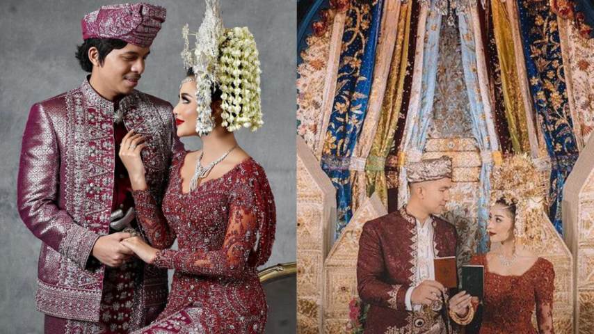 Memukau, 7 Pesona Artis Saat Menikah Pakai Busana Adat Minang