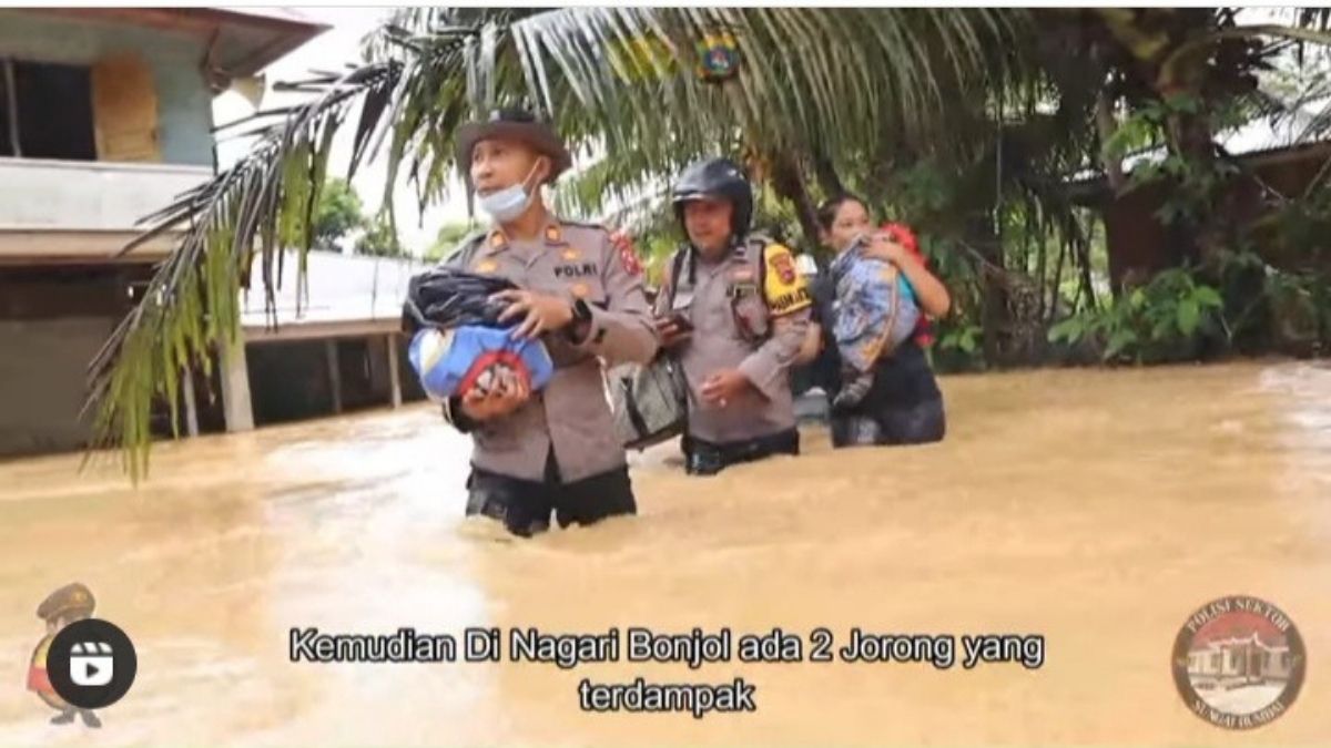 Curah Hujan Tinggi, Sejumlah Nagari di Dharmasraya Terendam Banjir