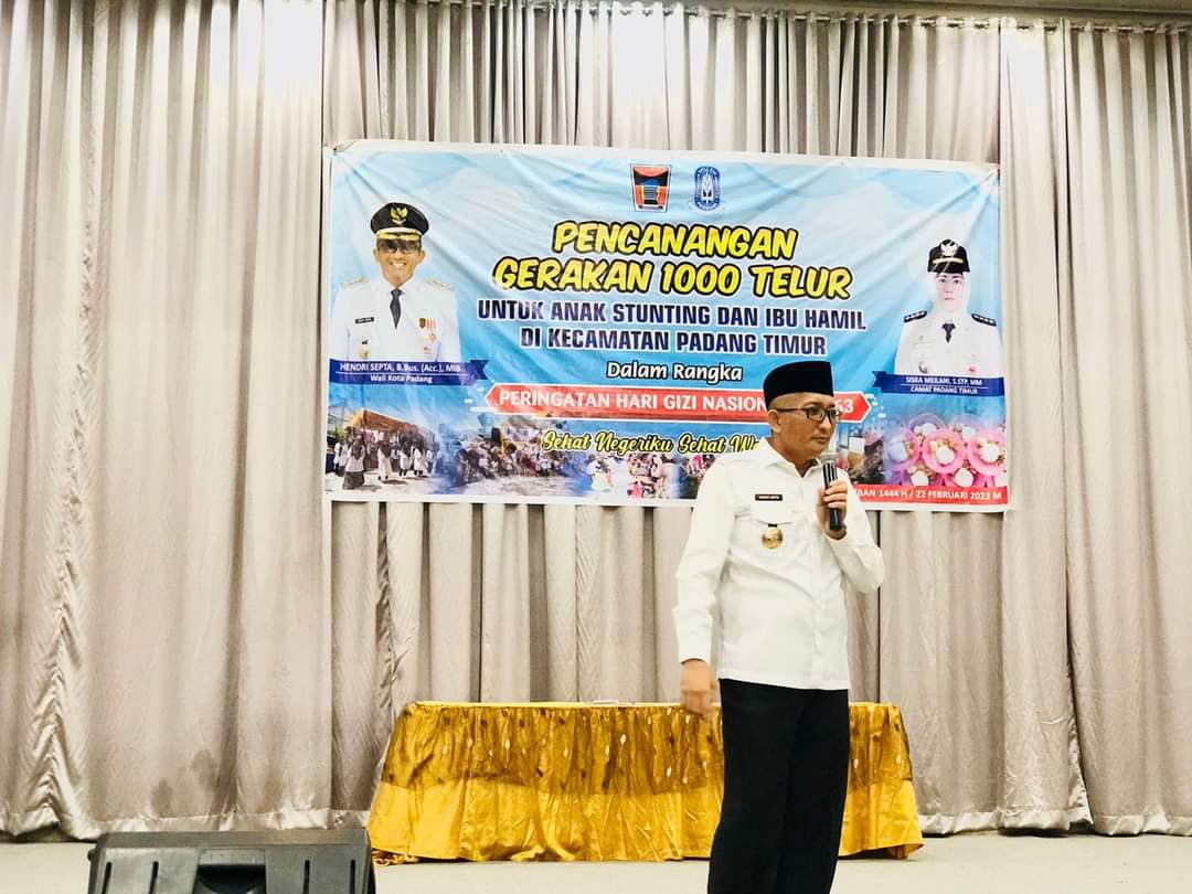 Pemko Padang Canangkan Gerakan 1.000 Telur Atasi Stunting Pemko Padang Canangkan Gerakan 1.000 Telur Atasi Stunting
