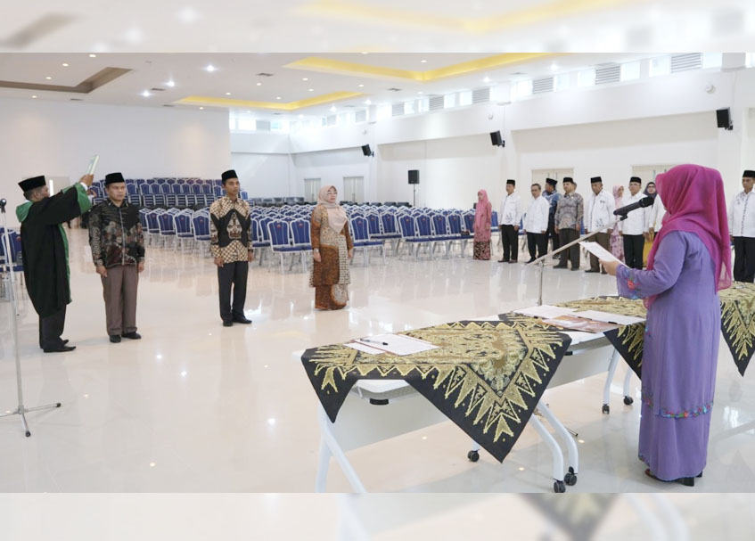 Rektor UIN IB Padang Lantik Pejabat Administrator Eselon III, IV dan Pengawas