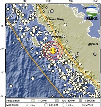 Gempa Guncang Sumbar Pagi Ini
