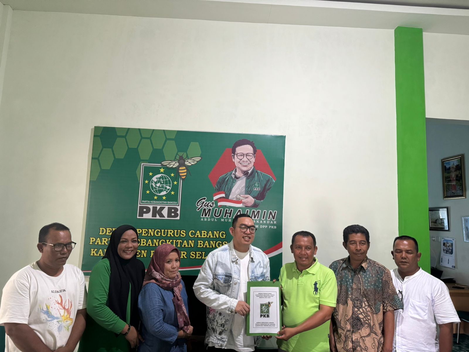 Welly Bernando Daftar Calon Bupati Pesisir Selatan ke PKB