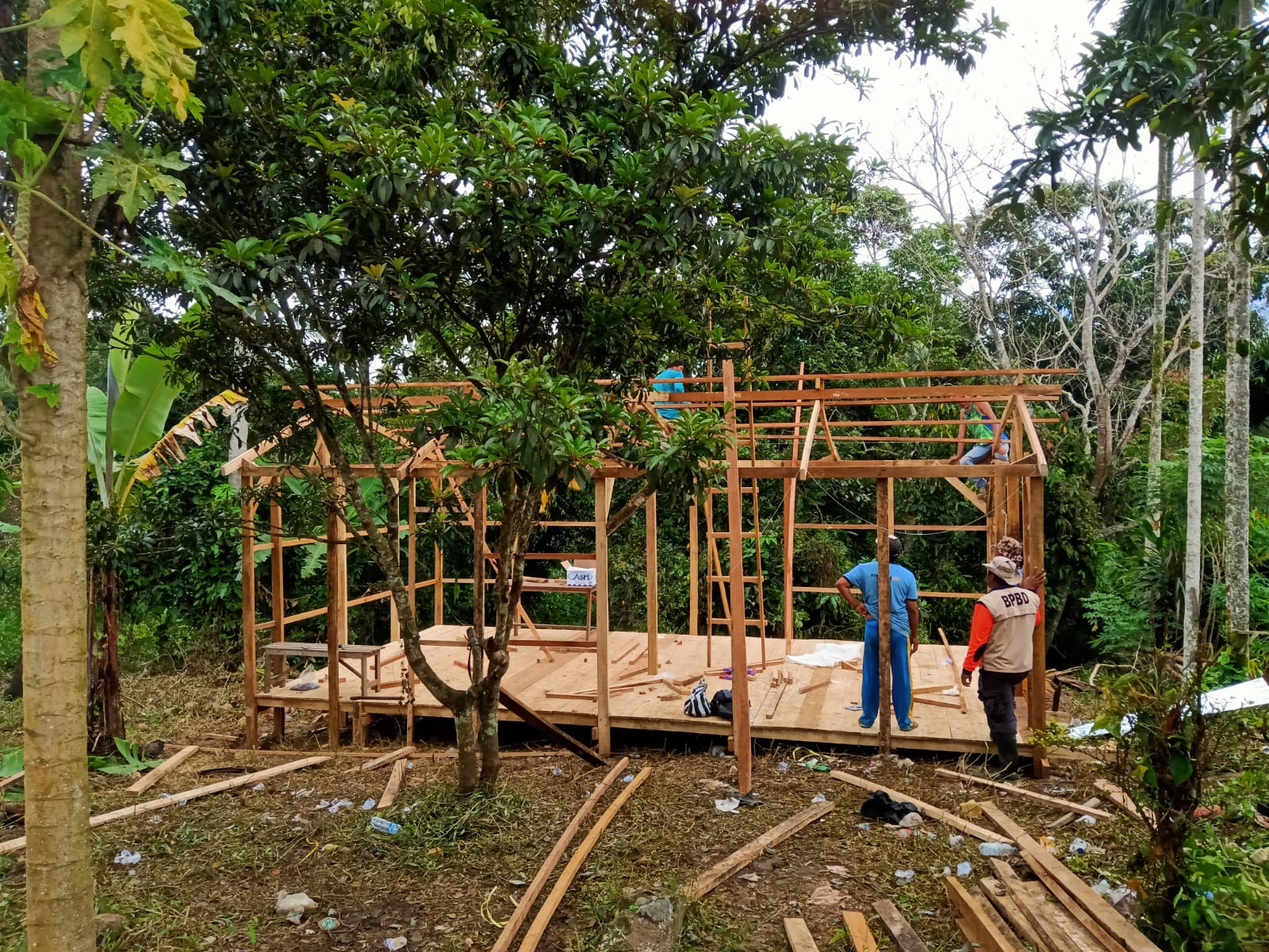 25 Unit Hunian Sementara Dibangun untuk Warga Terdampak Banjir Bandang ...