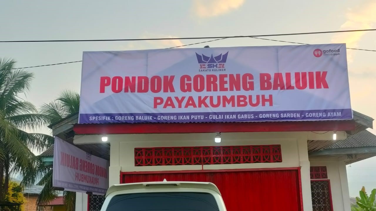 Pondok Goreng Baluik Payakumbuh Resmi Hadir di Bypass Batipuah Panjang