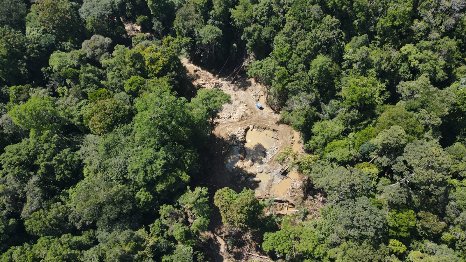 Tambang Emas Ilegal di Hulu DAS Indragiri Rusak Hutan Simanau, Polda Sumbar Didesak Bertindak