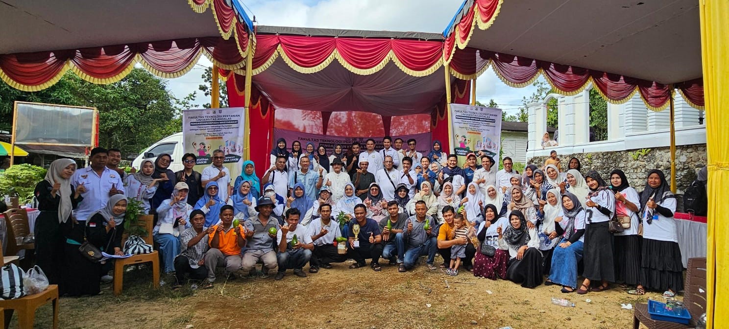 Fakultas Teknologi Pertanian Unand Laksanakan Pengabdian Masyarakat di ...